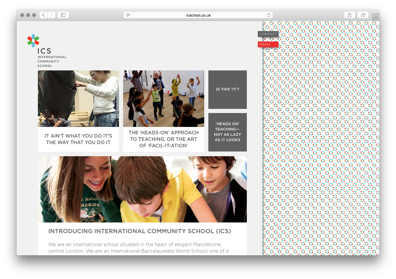 ICS Homepage - Grain Creative